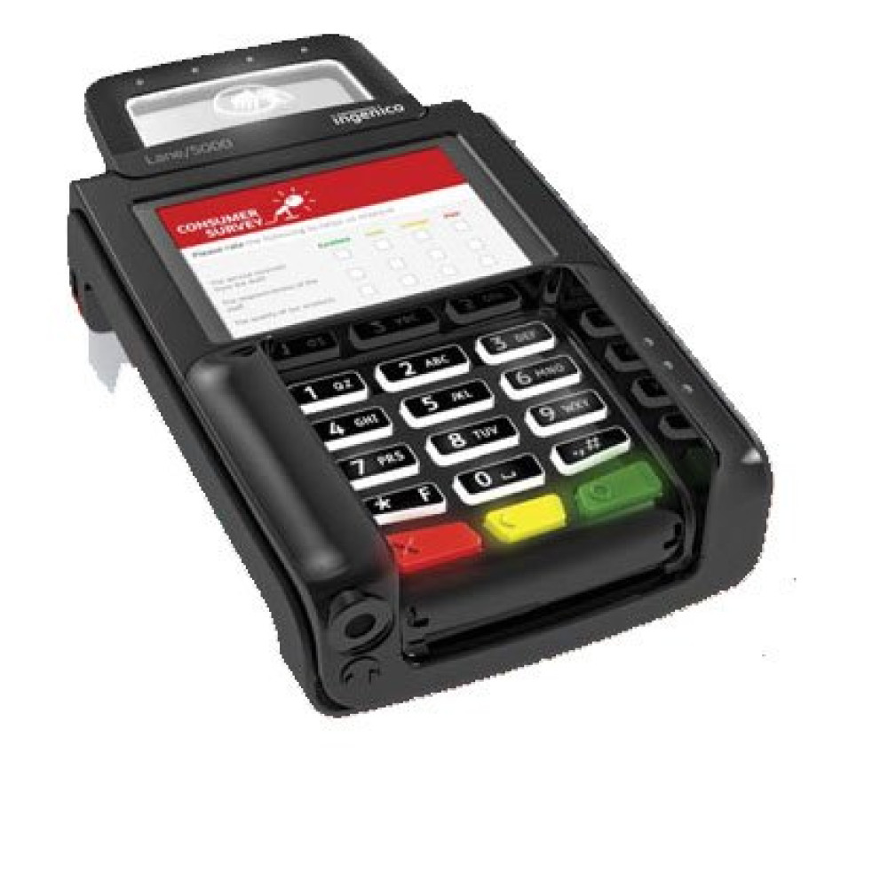Ingenico Lane 5000 Payment Terminal: Barcode Giant