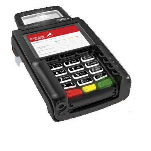 Ingenico Lane 5000 Payment Terminal: Barcode Giant